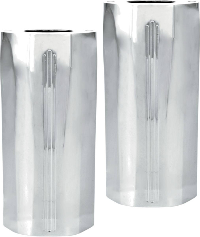 Performance Machine (Pm) - 0208-2102-CH - Fork Slider Covers - Chrome ...