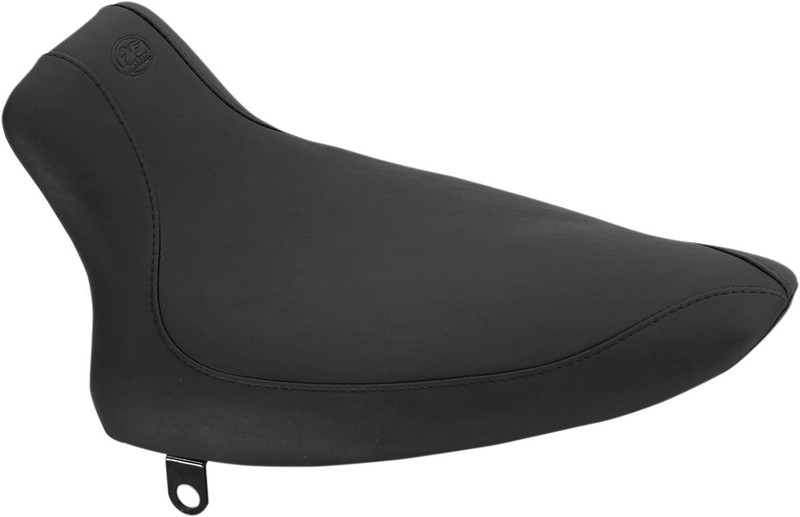 Mustang Black Runaround Solo Seat fits '00-'05 FXST, '00-'06 FLST/C/N ...