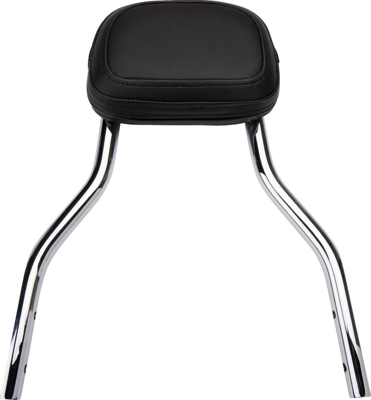 Cobra - 602-2011 - Backrest Kit - 14" - Chrome - FLSB