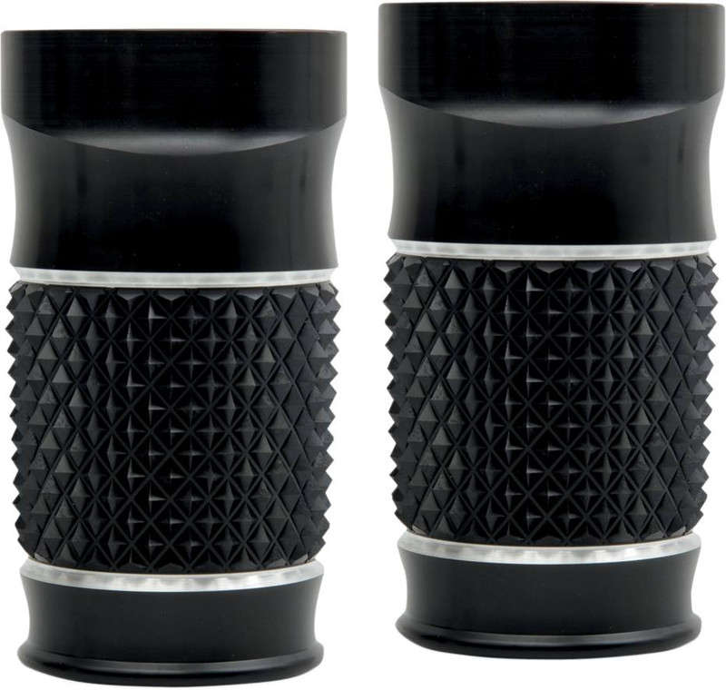 Eddie Trotta Designs - TC-998B - Fork Slider Covers - Black Anodized ...