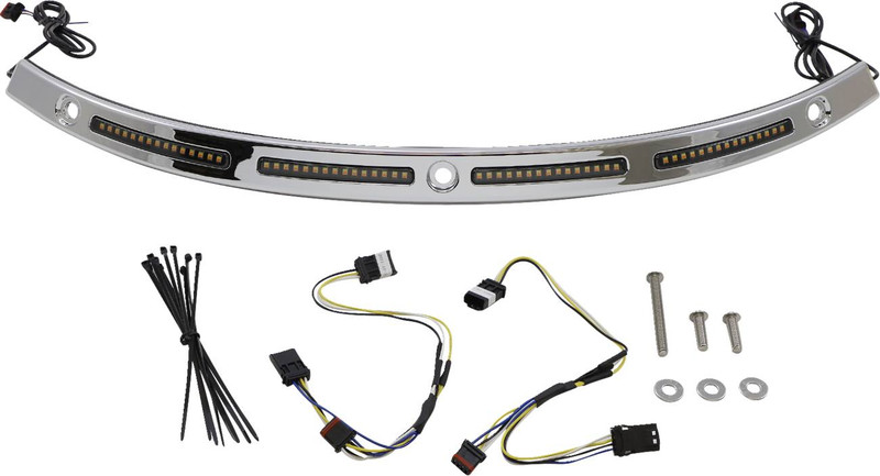 Custom Dynamics - CD-WT2-SEQ-14-C - Windshield Trim - Sequential Turn ...
