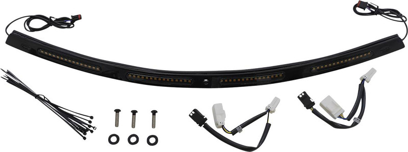 Custom Dynamics - CD-WT2-SEQ-01-B - Windshield Trim - Sequential Turn ...
