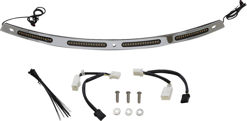 Custom Dynamics - CD-WT2-SEQ-01-C - Windshield Trim - Sequential Turn ...