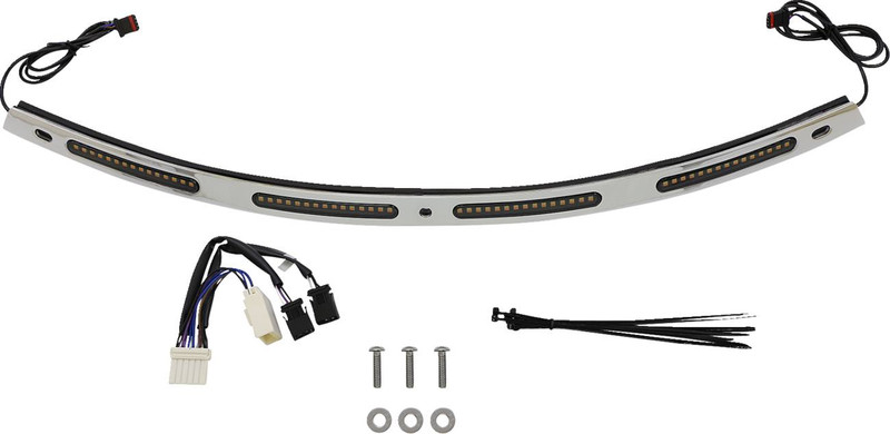 Custom Dynamics - CD-WT2-SEQ-05-C - Windshield Trim - Sequential Turn ...