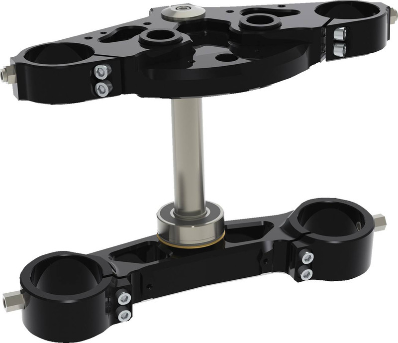 Hawg Halters - 62FL24-AX23 - Triple Tree - 62 mm - Black