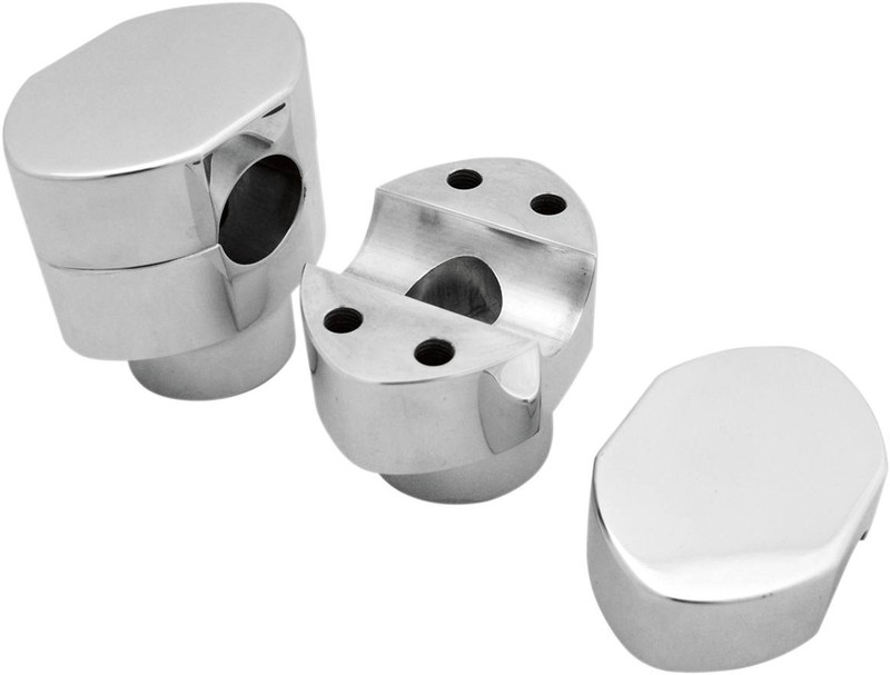La Choppers - LA-7410-02 - Springer Handlebar Riser Kit - Chrome