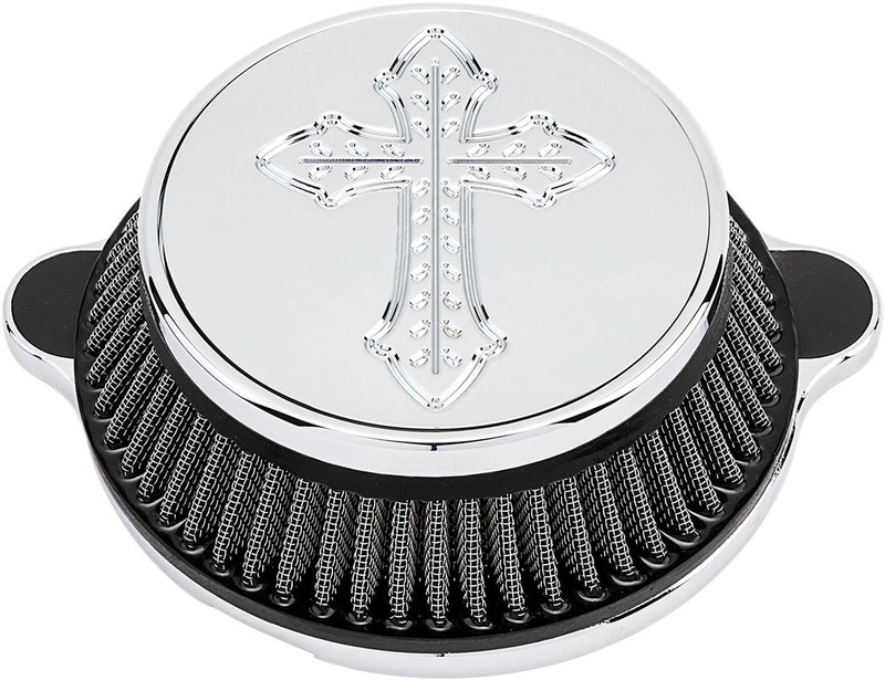 La Choppers - LA-2396-03 - Air Cleaner Kit - Chrome