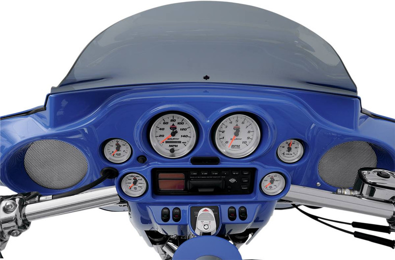 Klock Werks - KWS-01-0000 - Speaker Grilles - '96-'13 FLHT