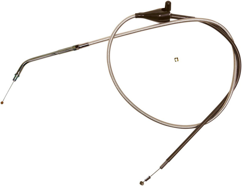 Magnum Shielding - 5431 - Polished Stainless Steel Braided Idle Cable ...