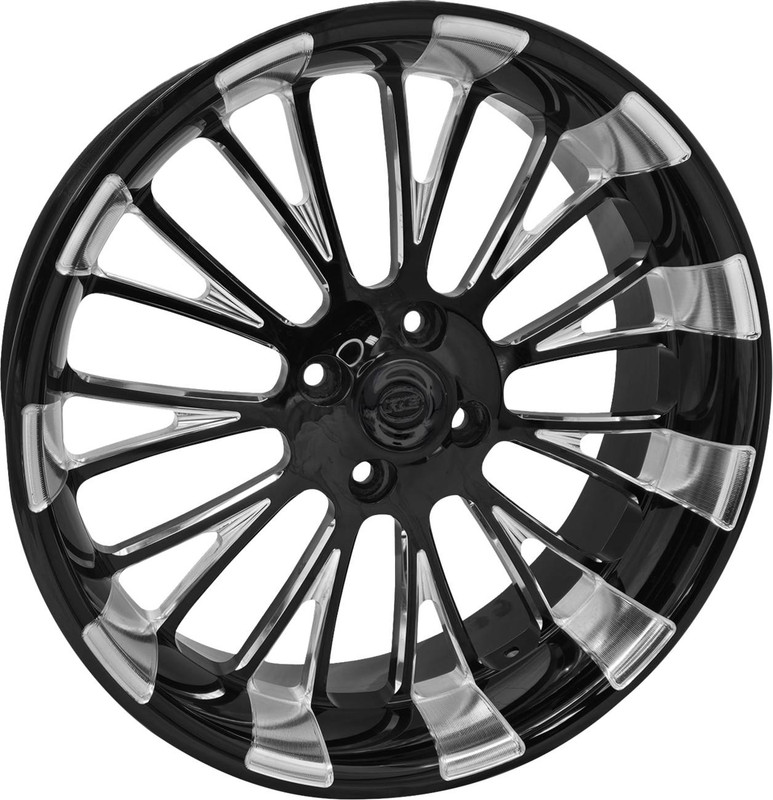 Rc Components - 0318700-117E-TR - Wheel - Dynasty - Rear - Black ...