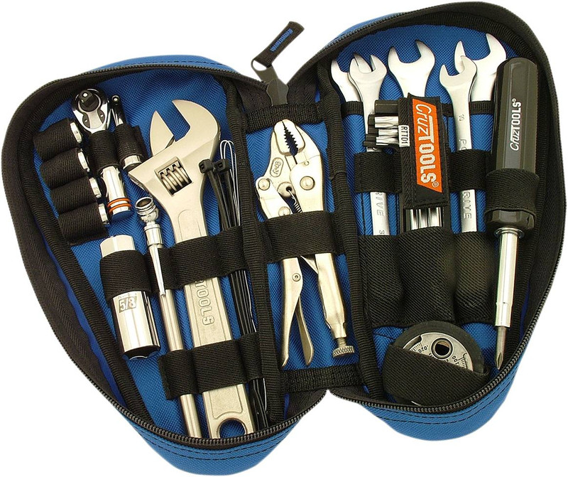 Cruztools - RTTD1 - Tool Kit - Teardrop - Zipper Pouch - Combination ...