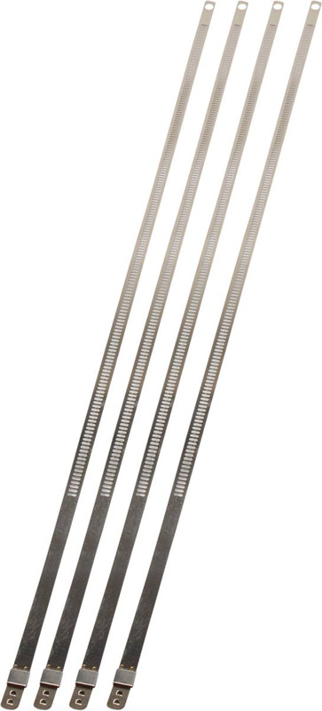 Dei - 010209 - Positive Locking Ties - 1/4" x 14" - Stainless Steel