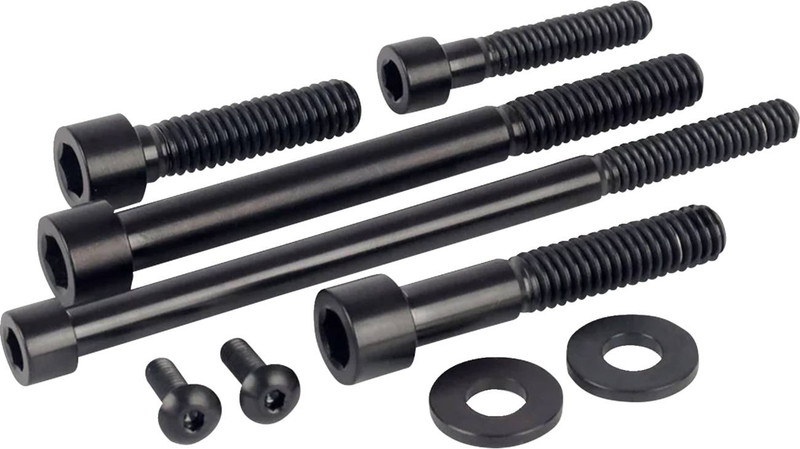 Figurati Designs - FD100-M8-TBOLT-BLK - Engine Bolt Kit - Titanium/Race ...