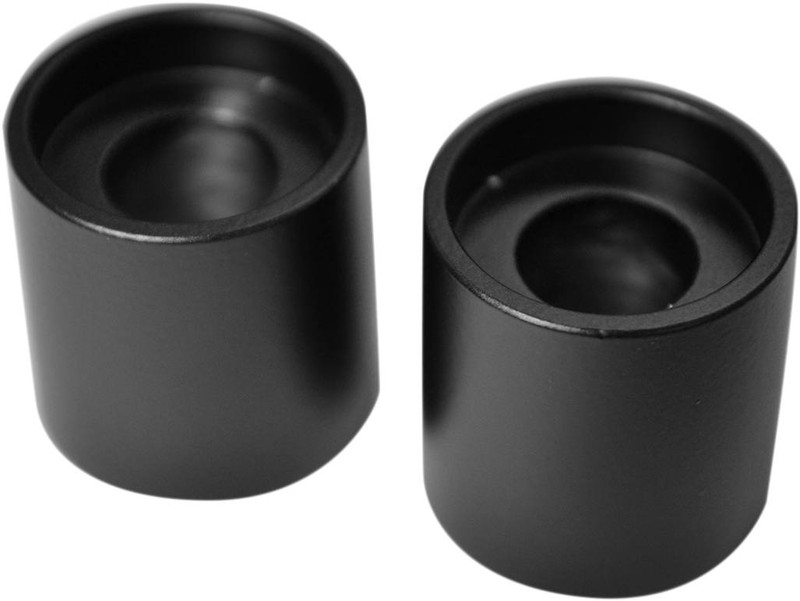 La Choppers - LA-7413-01M - Handlebar Riser Extensions - 1" - Flat Black