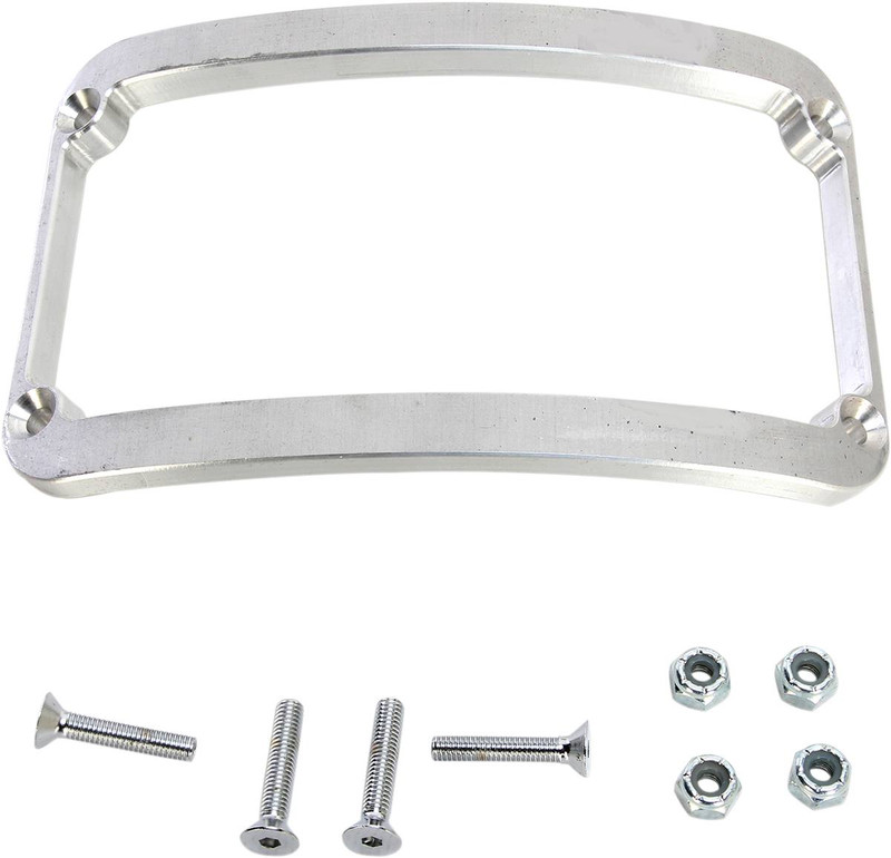 Klock Werks - KWS-01-0082 - License Plate Frame - Raw