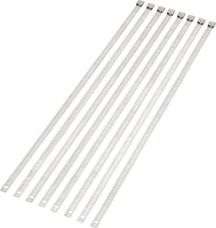 Moose Offroad - 304-0515 - Cable Tie - Silver - 14" - 8 Pack