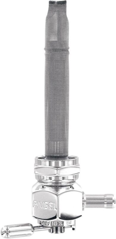 Pingel - 6311-CH - Hex Fuel Valve - Chrome - 22 mm