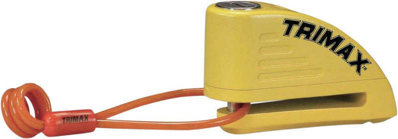Trimax - TAL88YL - Alarm Disc Lock - Yellow - 7 mm Pin