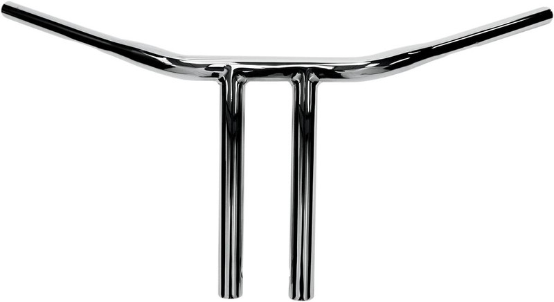 Drag Specialties - 06011015 - 1-1/4" Buffalo T-Bar - 10" - Chrome