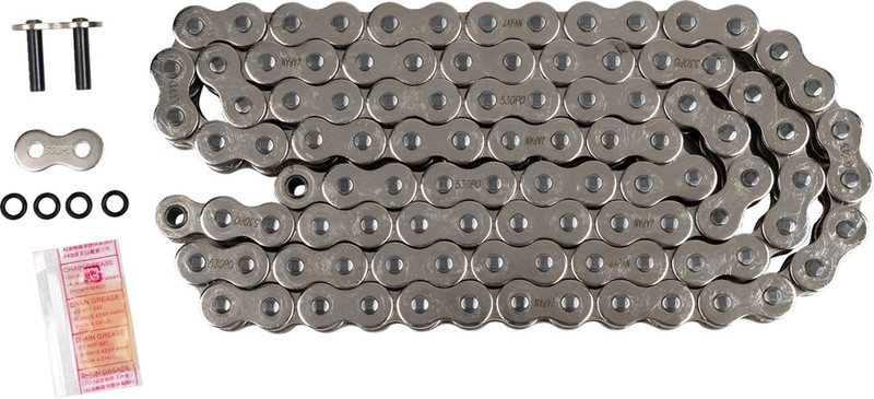 Drag Specialties - 12220261 - 530 Series - O-Ring Chain - Chrome - 102 ...