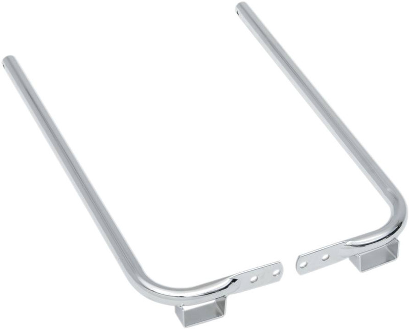 Drag Specialties - 35010602 - Saddlebag Support Brackets - Chrome - FL ...