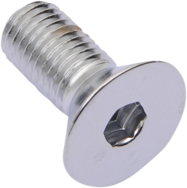Drag Specialties - DS192368 - Bolts - Flat-Head - Chrome - 5/16"-24 x 3/4"
