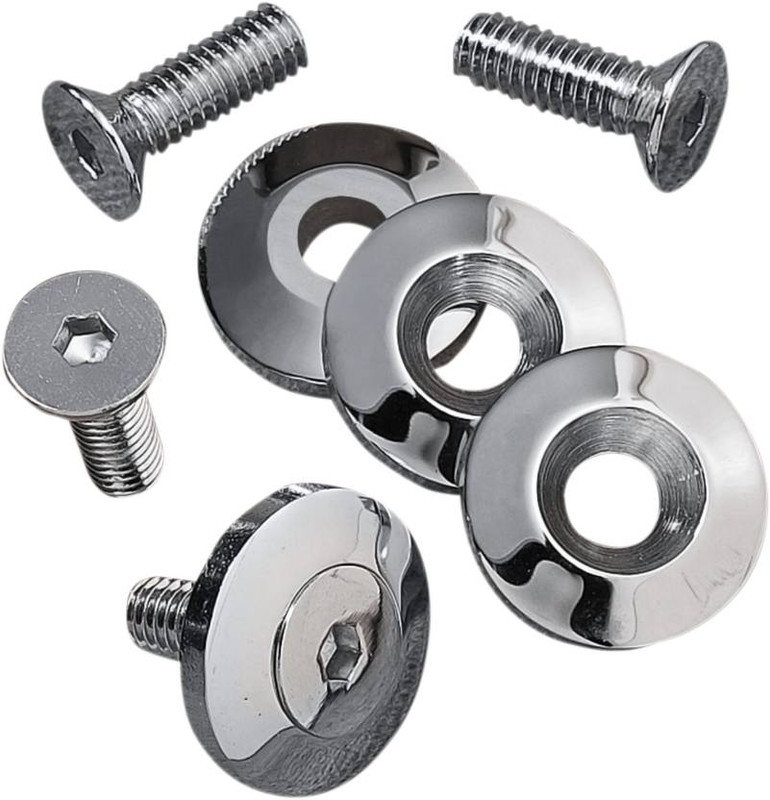 Drag Specialties - DS391357 - Flat Side Tank Custom Bolt Kit