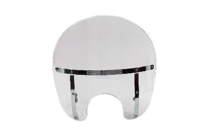 V-Twin - 51-0358 - Switchblade Detachable Clear Chopped Windshield