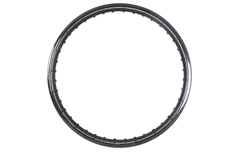 V-Twin - 52-0016 - 21 inch X 1.85 inch Rolled Edge Rim Black