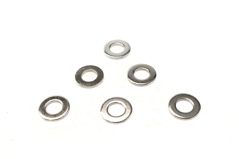 V-Twin - 8168-6 - Chrome Flat Washer 3/8 inchID