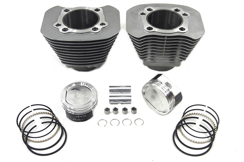 V-Twin - 11-0336 - 1200cc Cylinder and Piston Conversion Kit Silver