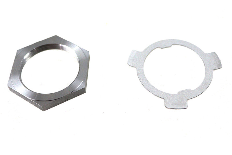 V-Twin - 12-0481 - Main Drive Gear Sprocket Nut and Lock Tab Kit