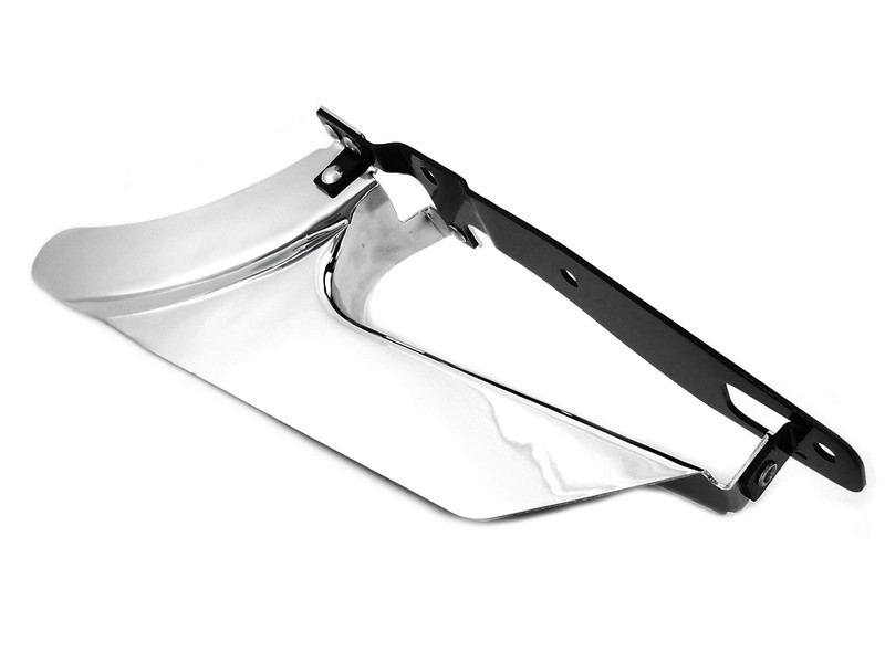 V-Twin - 20-0784 - Chrome Lower Belt Guard