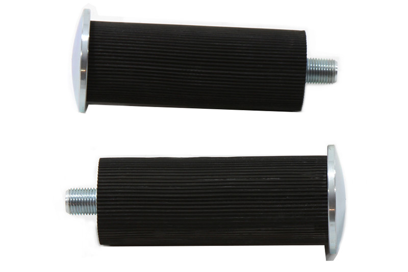V-Twin - 27-1676 - Rear Buddy Seat Footpeg Set Zinc