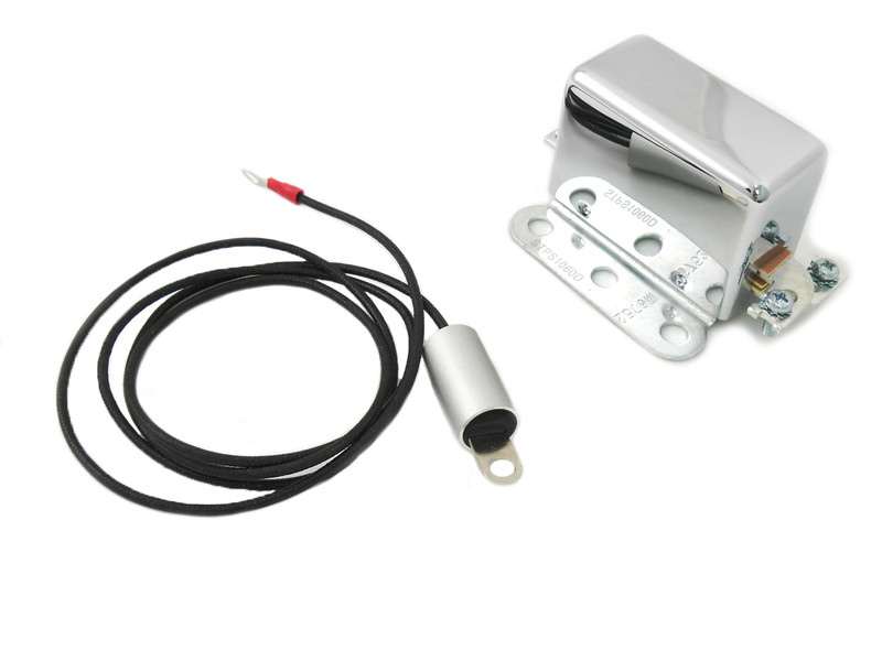V-Twin - 32-7750 - Solid State 6 Volt Relay with Chrome Cover