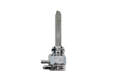V-Twin - 35-0166 - Pingel Chrome Petcock Vacuum Operated Left Side Left ...