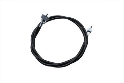 V-Twin - 36-0512 - 50 inch Black Speedometer Cable