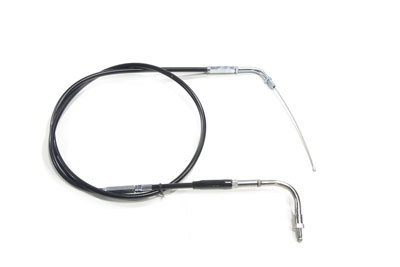 V-Twin - 36-2550 - Black Universal Throttle Cable with 40 inch Casing