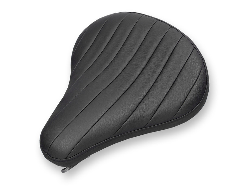 V-Twin - 47-0601 - Bates Style Black Leather Seat Kit