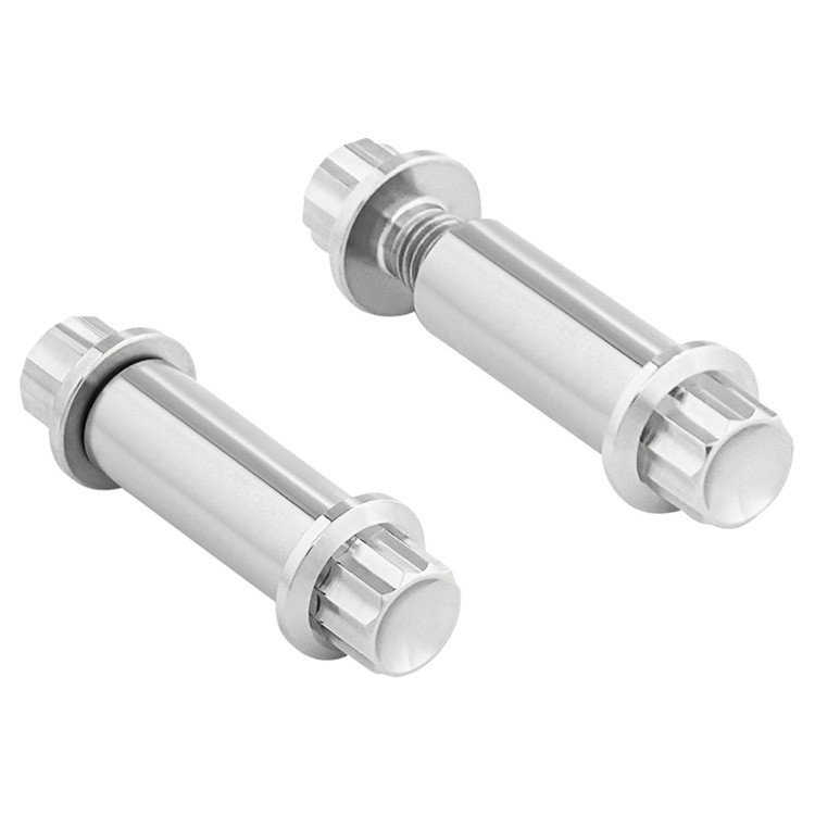 Arlen Ness 12-Point Titanium Footpeg Bolt Kit