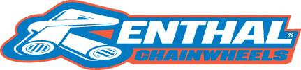 Factory Effex - FX042650 - Logo Decals - RENTHAL Chainwheels - 5 Pack