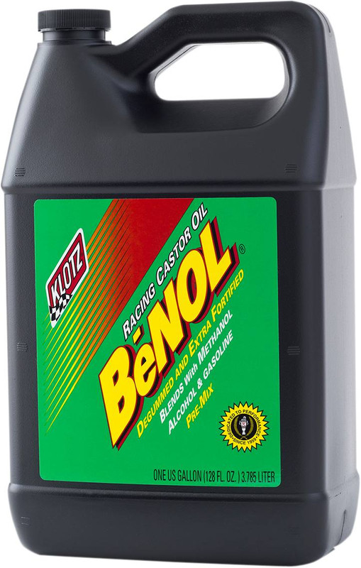Klotz Oil - BC171 - BeNOL® Racing Premix 2-Stroke Castor Oil - 1 U.S. gal.