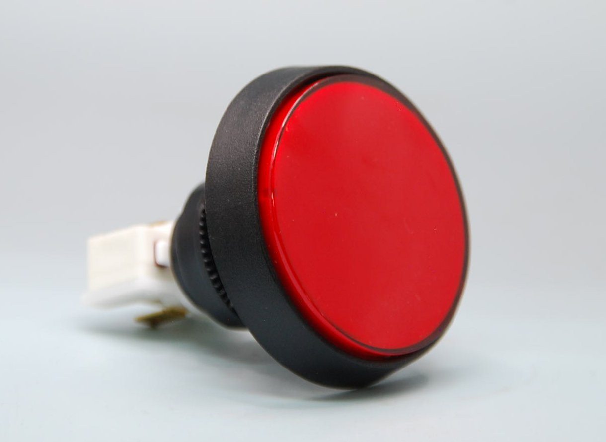 Highest Quality Large Round Red Push Button for Arcade Games