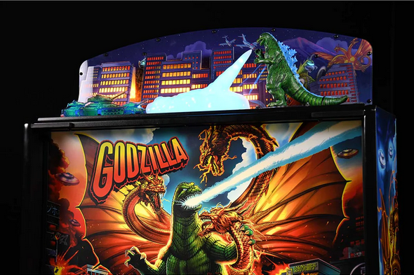 Unleash the Beast: Introducing the Godzilla Pinball Topper from Stern ...