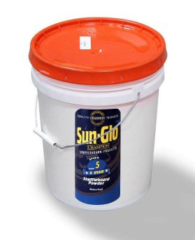 Sun Glo 5 Star Bucket Wax for shuffleboard