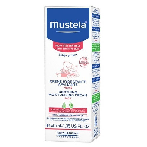 Mustela V.Sensitive Soothing Moisturising Face Cream 40ml