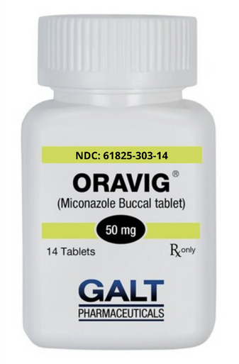 Oravig 14ct (NDC 61825-0303-14)