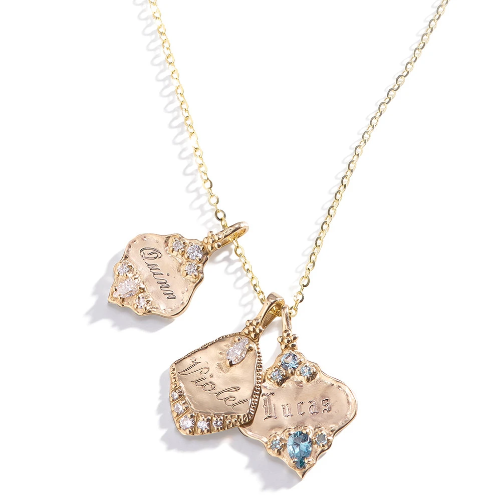 Gold Adjustable Chain | Essential Faceted Adjustable Necklace