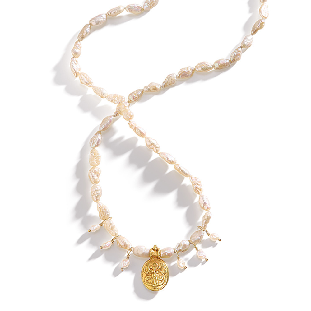 Mermaid Pearl Treasure Necklace