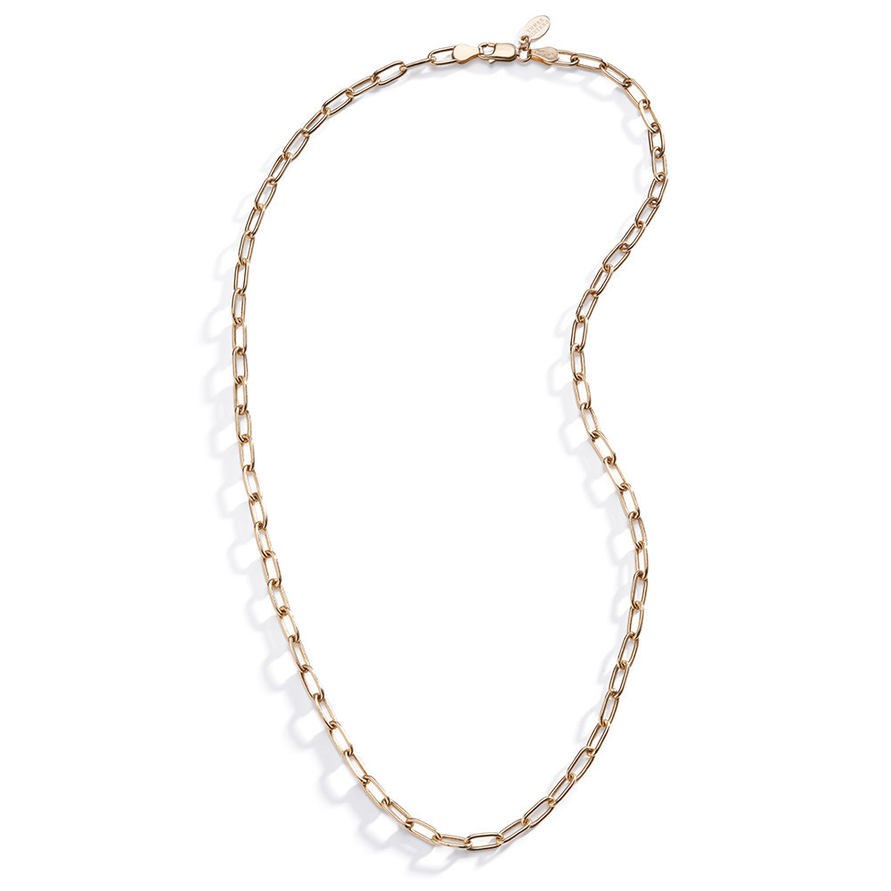 Gold Oval Link Chain | Eternal Oval Link Necklace